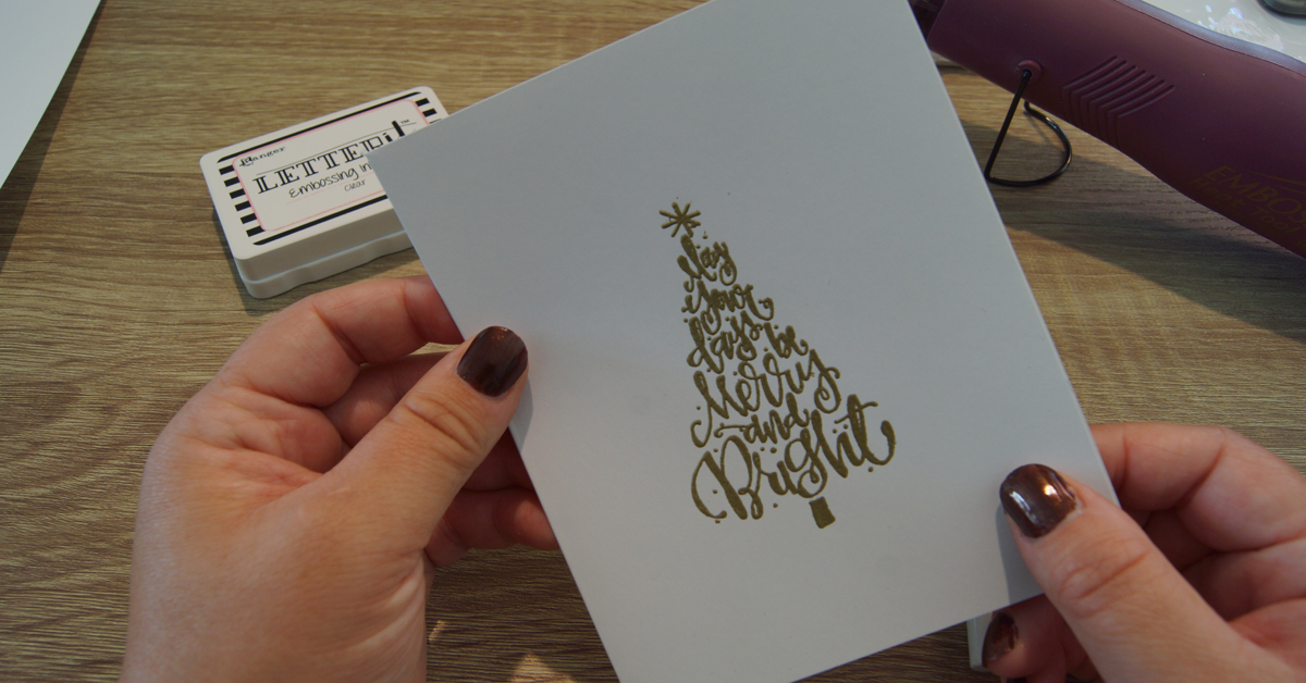 Heat Embossing for Beginners ⋆ Put it in the Blog